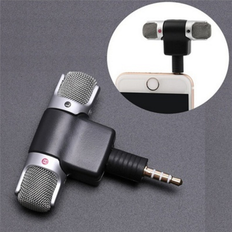 New Universal Mini Stereo Microphone Mic Audio For PC Laptop Notebook ...