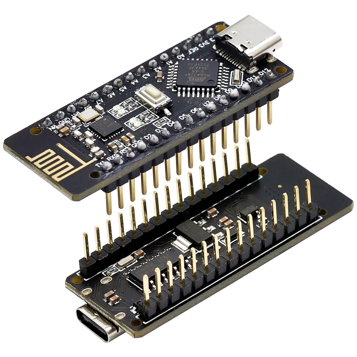 【Free-delivery】 RF-Nano for Arduino Nano V3.0, Micro USB Nano Board ...