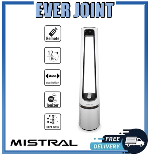 Mistral MBFAP500 Bladeless Fan with Air Purifier | Lazada Singapore