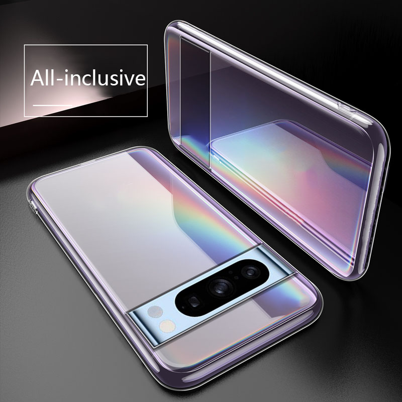 Tokifu For Google Pixel 8 Pro Back Cover Soft Casing Transparent TPU ...