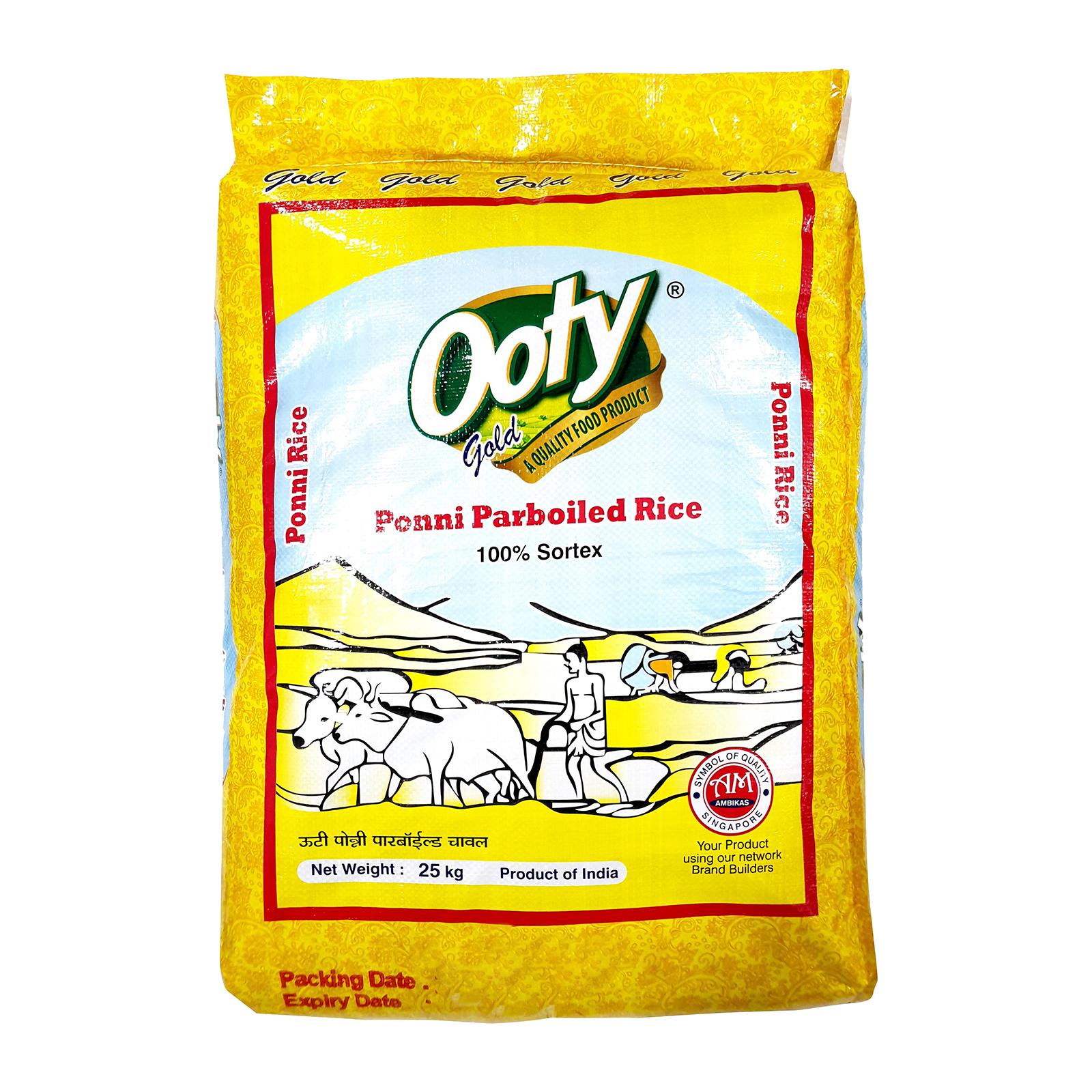 Ooty Gold Ponni Rice - 25Kg - By Sri Ambikas | Lazada Singapore