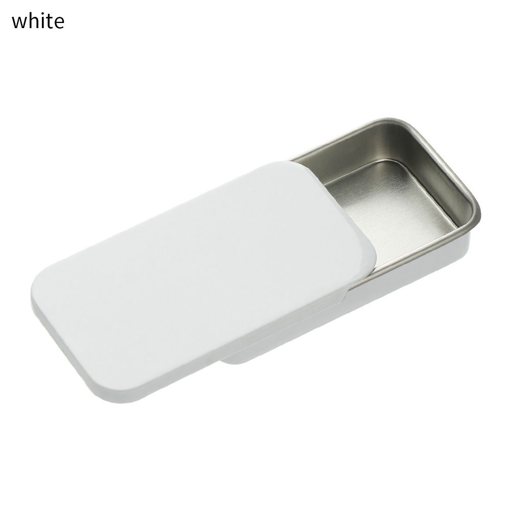 Portable Eyebrow Soap Box Tinplate Push Box Containers Home Organizer ...
