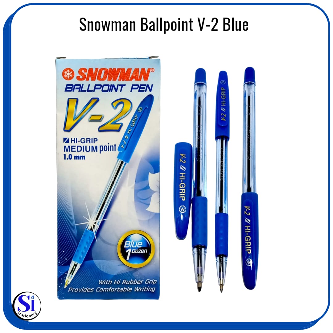 Snowman Ballpoint Pen V2 Hi Grip 1.0 mm & 6mm /Pen Snowman V2 | Lazada ...