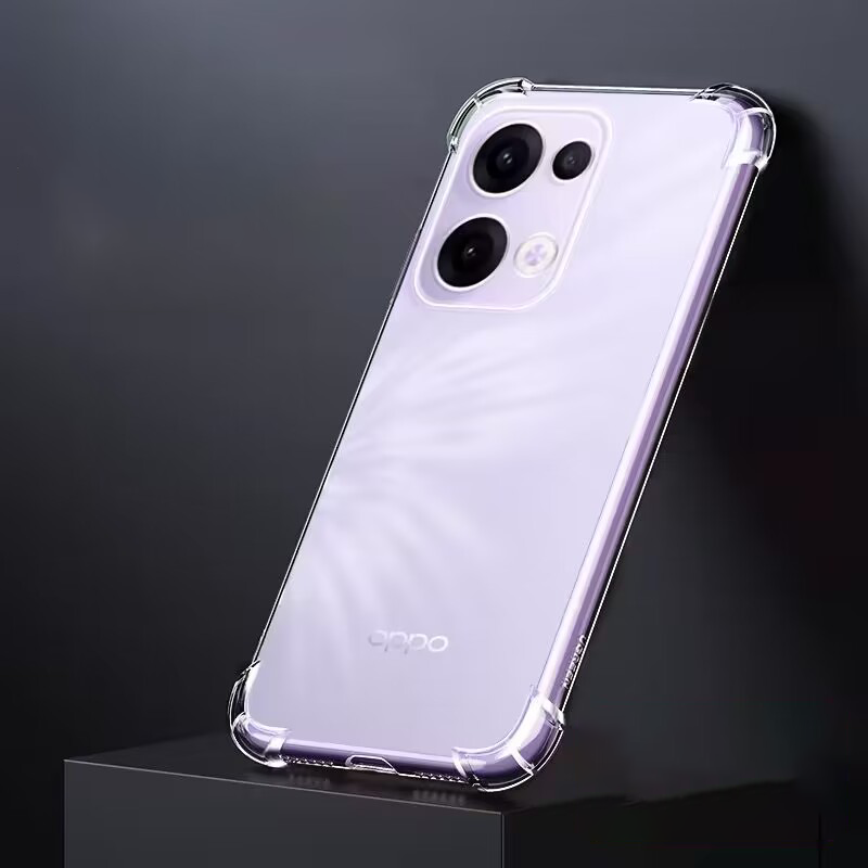 tzmar for Oppo Reno 13 Pro Transparent TPU Phone Case Shockproof ...