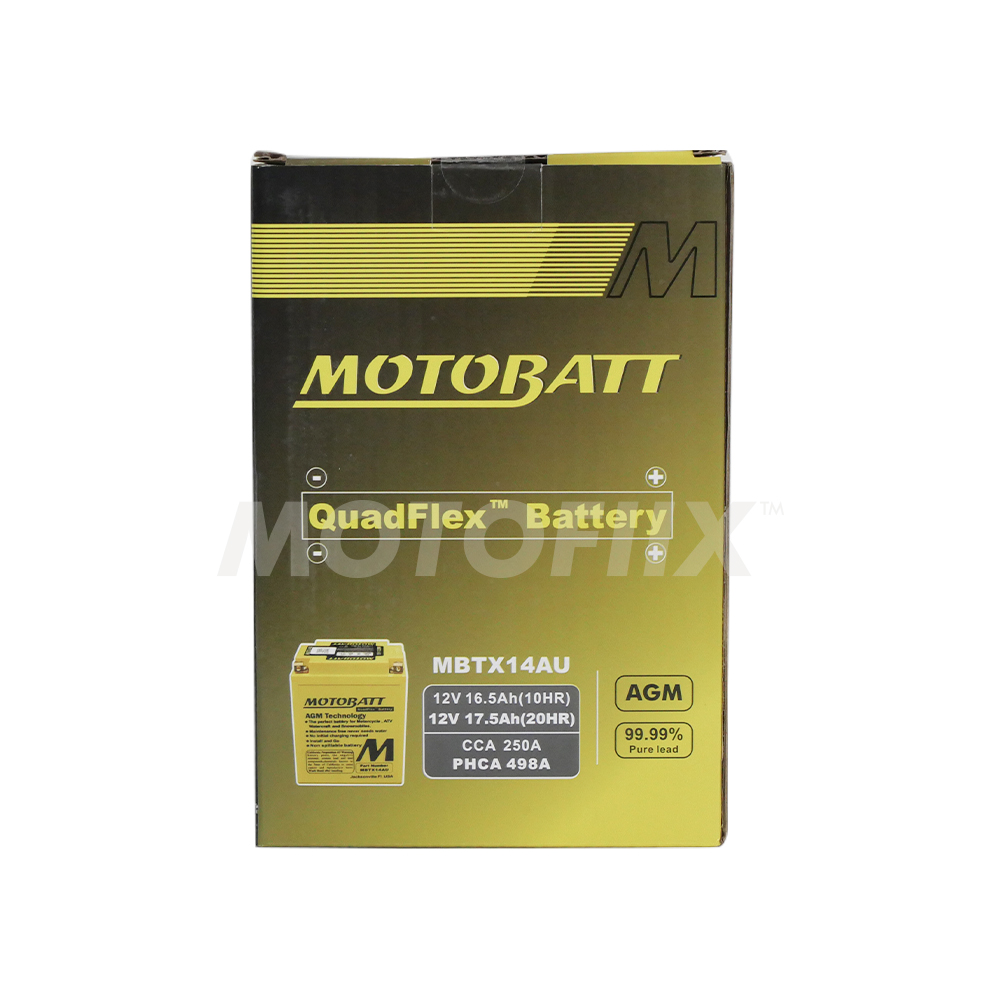 แบตเตอรี่ GEL MOTOBATT MBTX14AU By MOTOFIIX - MOTOFIIXTHAILAND - ThaiPick