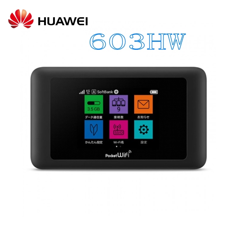 Unlocked Huawei 603hw router Support English 4g lte sim wifi mobile 5g ...