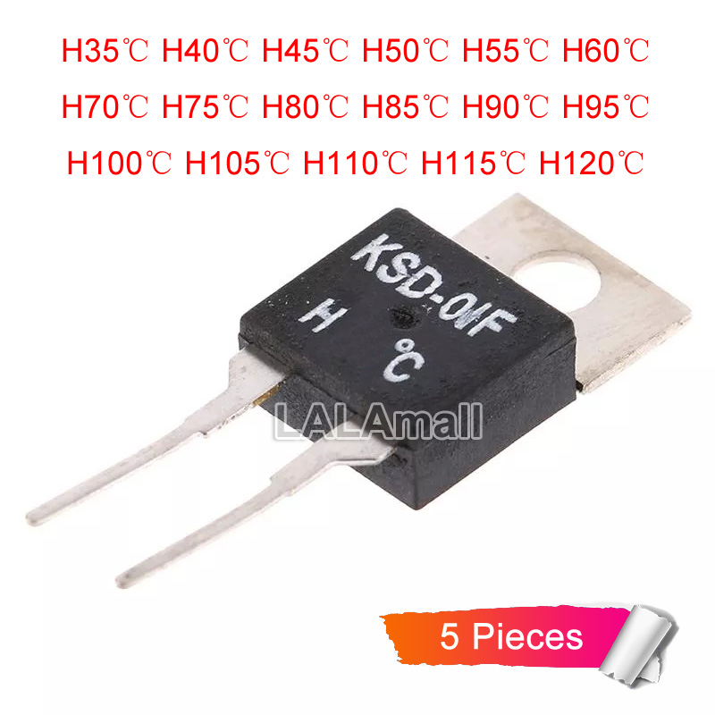 5ชิ้น/ล็อต KSD-01F H KSD 01F H35C H40C H45C H50C H55C H60C H70C H75C ...