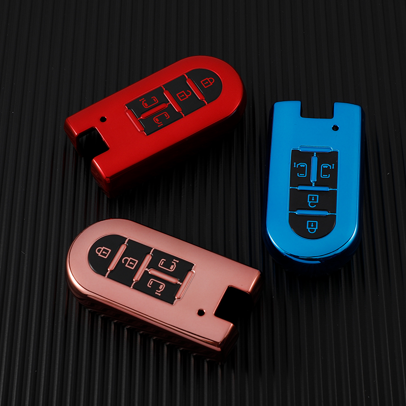 Soft TPU Car Remote Key Case Cover For TOYOTA ROOMY TANK for DAIHATSU ...