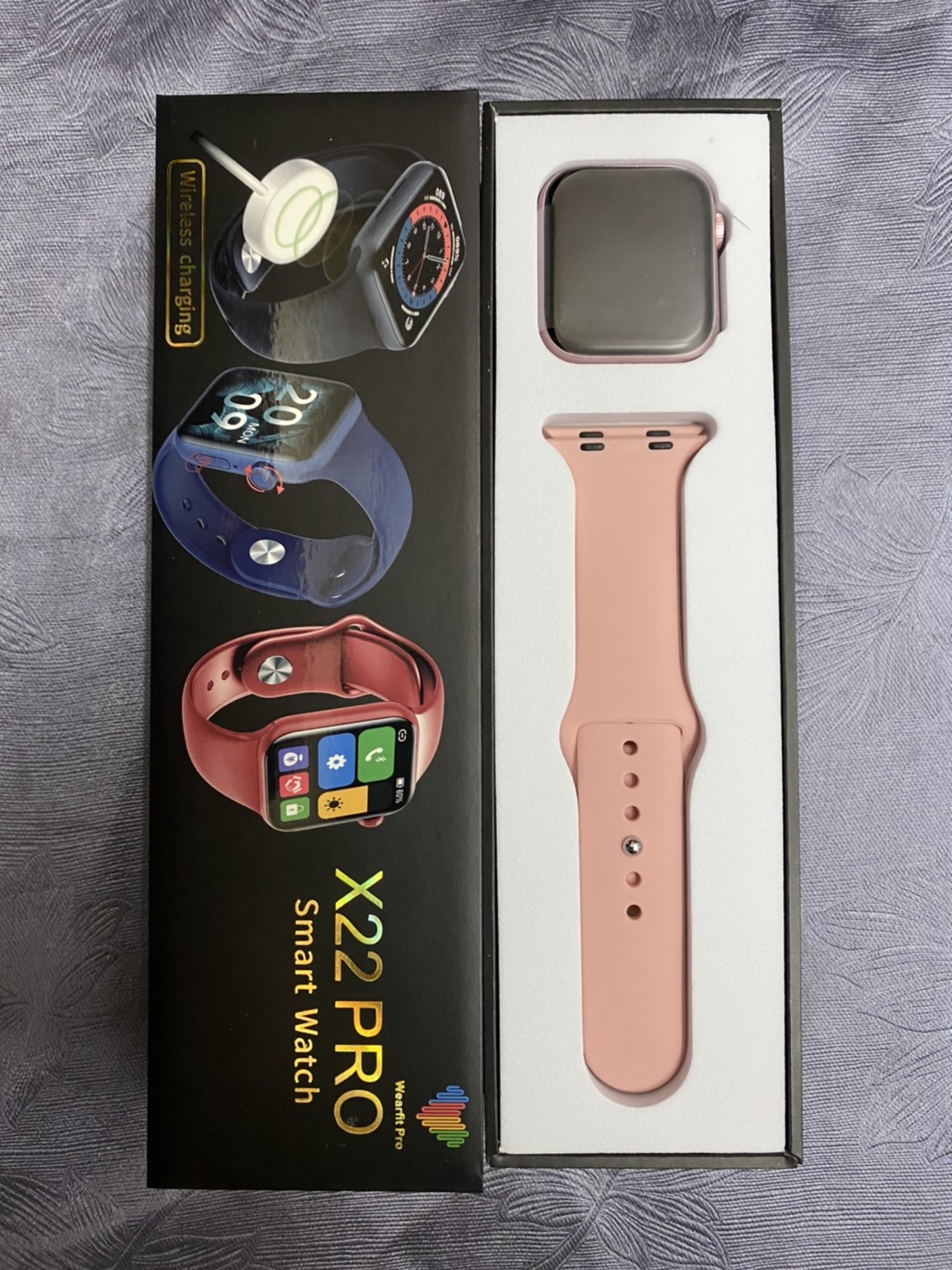 นาฬิกาsmart watchรุ่น X22 Pro หน้าจอ 1.77 " นาฬิกาอัจฉริยะโทรได้รับสาย ...