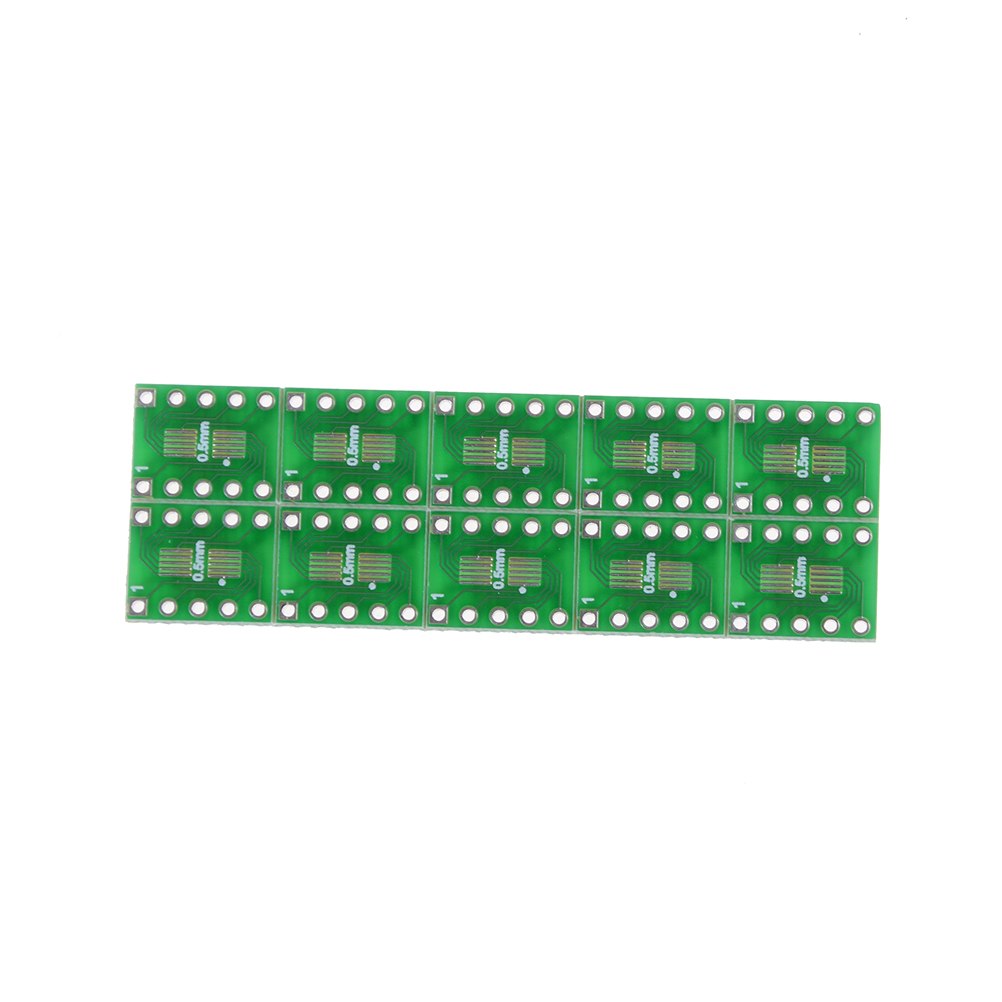 10pcs Sot23-3 Msop-10 Umax To Dip10 Sot23-5 Sot23-6 Adapter Board ...