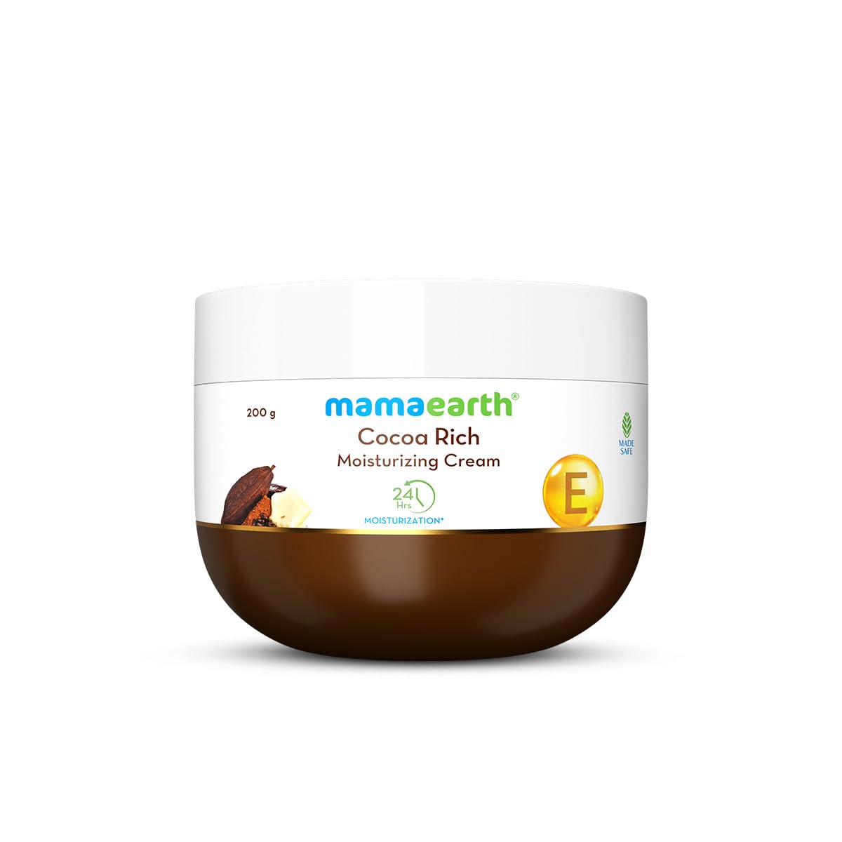 Mama Cocoa Rich Moisturizing Cream with Cocoa Butter & Vit E for Deep ...