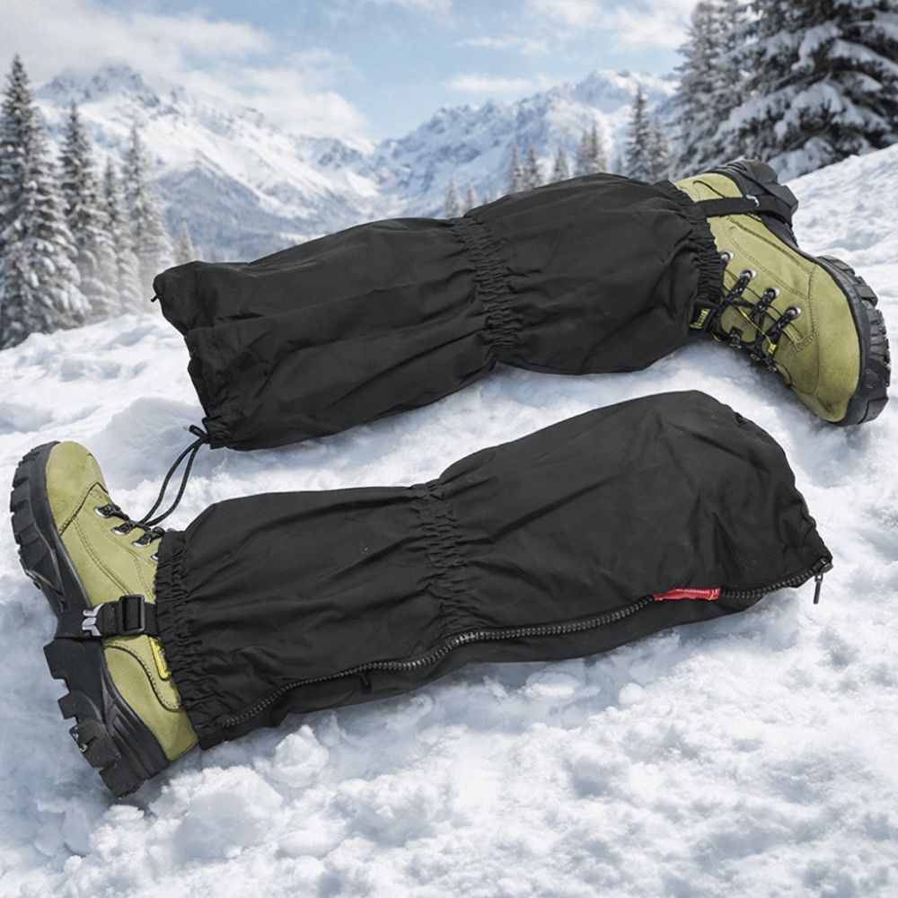 Men Women Waterproof Leg Gaiters Windproof Anti-Sand Snow Boot Covers ...