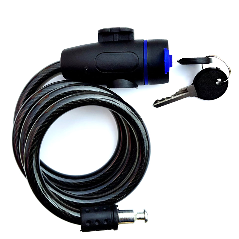 Universal Motorcycle Lock Anti-Theft Belt Keys For Bike Safety Steel ...