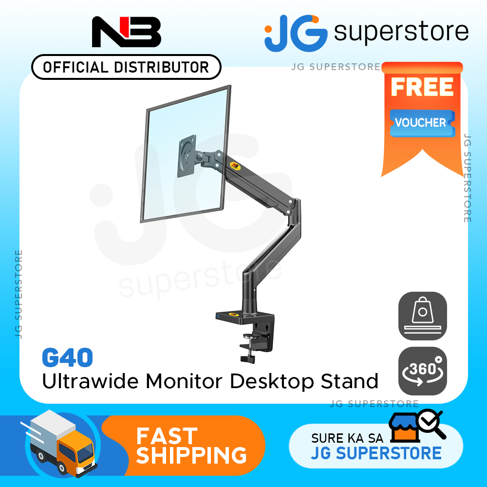 North Bayou NB G40 Heavy Duty Ultrawide Monitor Desk Mount Stand (22 ...