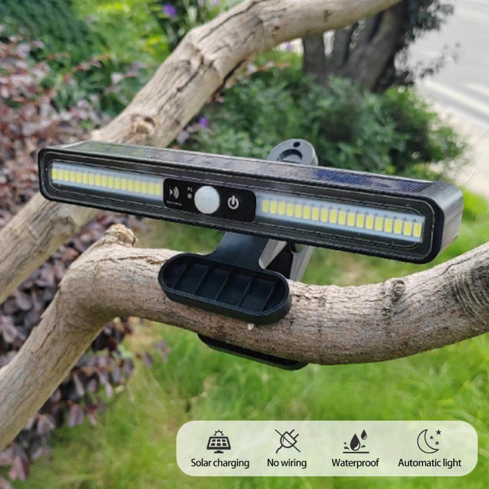 Waterproof Solar Led Lamp Garden Landscape Decorative Clip Lamp Wall ...
