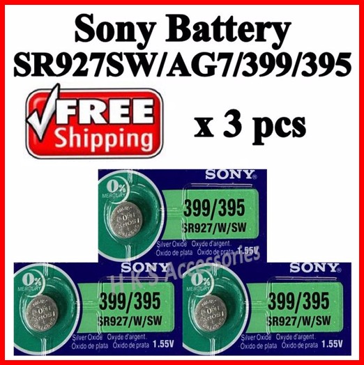 [SG Seller] Sony SR927SW LR926 LR57 AG7 195 GP395 395 399 SR927 SR57 ...