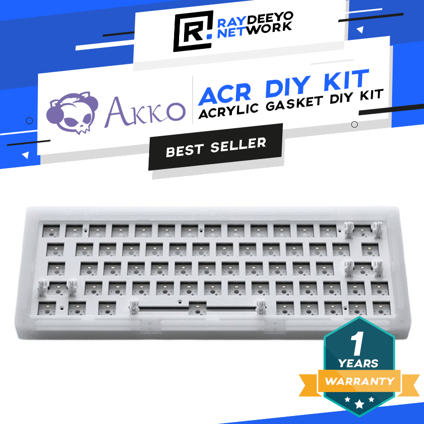 AKKO ACR64 / ACR67 / ACR75 DIY Kit Barebone [Acrylic Gasket/Type-C/RGB ...