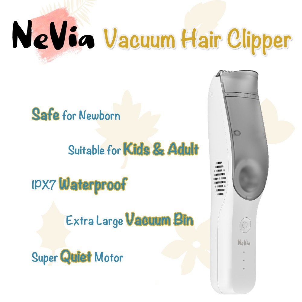 NeVia Vacuum Hair Clipper | Lazada Indonesia