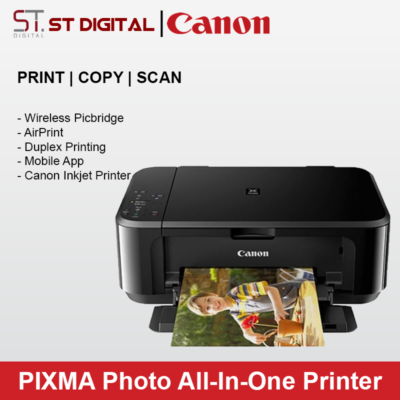 [Local Warranty] Canon PIXMA MG3670 Wireless All-In-One Colour Inkjet ...