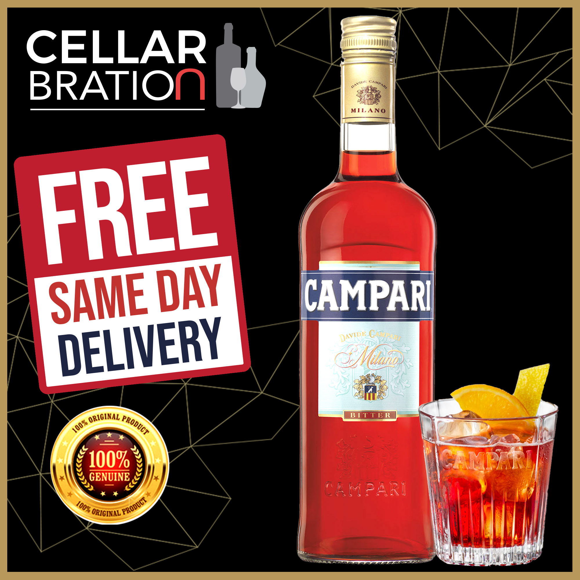 Campari Aperitif 700ml | Lazada Singapore