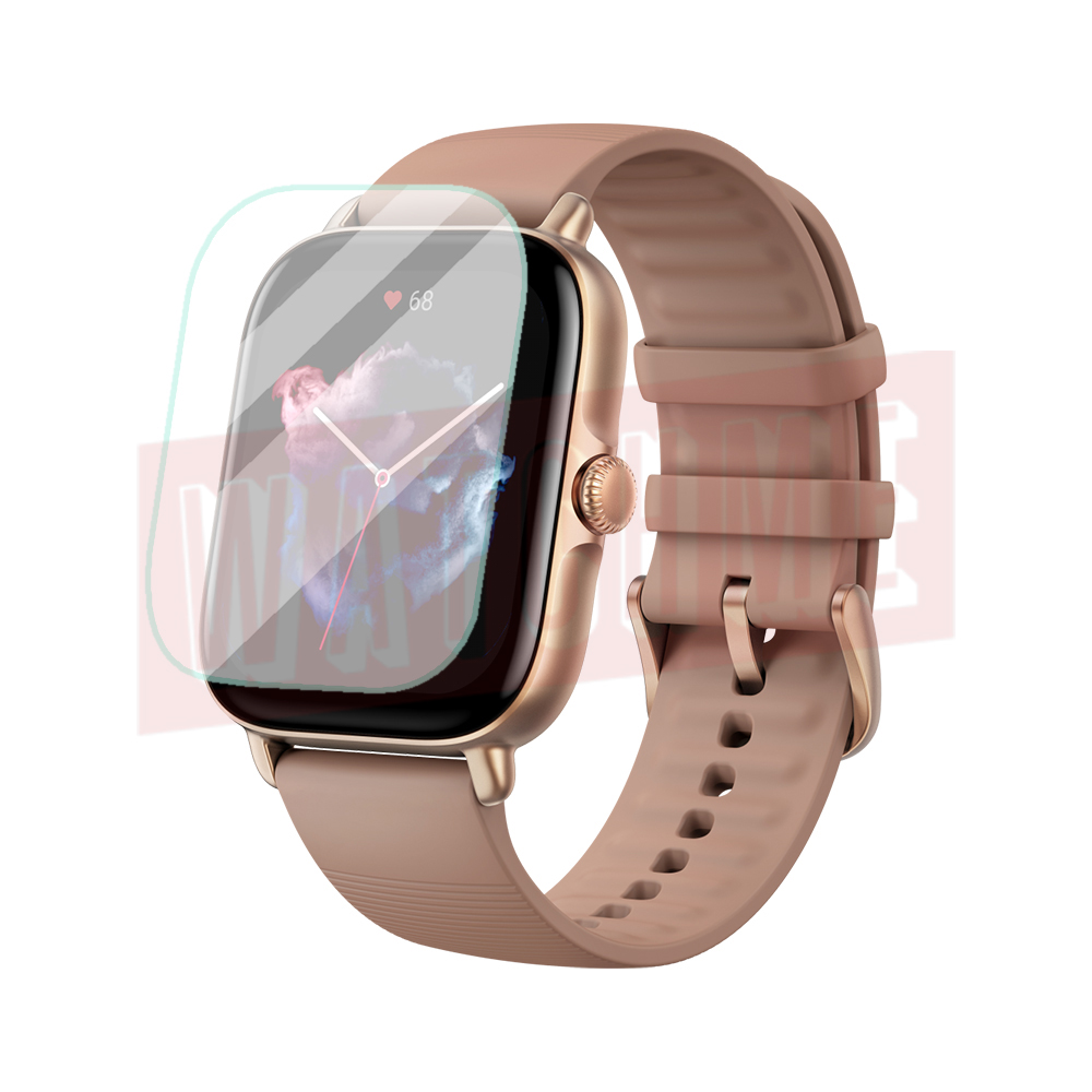 Amazfit GTS Series Screen Protector, 3D Full Cover PMMA Film & TPU Soft ...