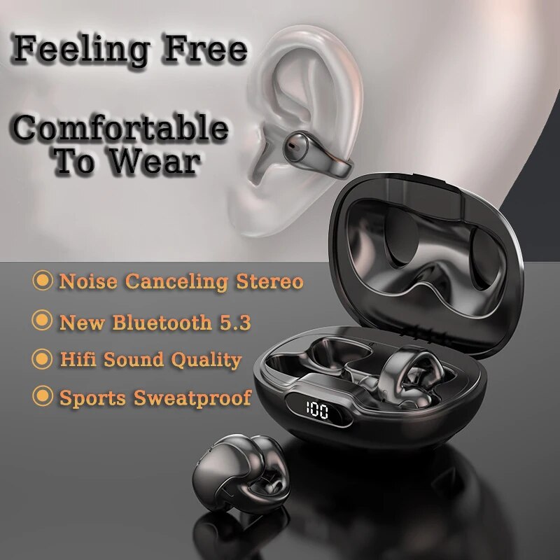 🎧【อ่านออกเสียง】 + Gratis Ongkir🎧S518 TWS ไร้สายบลูทูธ5.3หูฟัง HiFi ตัดเสียงสเตอริโอหูฟังกันน้ำ ...