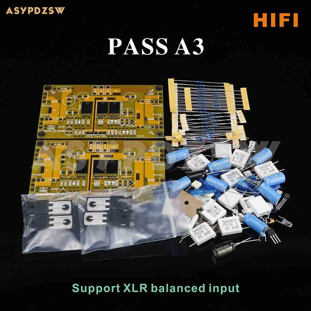 HIFI PASS A3 Single-Ended Class A เครื่องขยายเสียง30W 30W สนับสนุน XLR ...