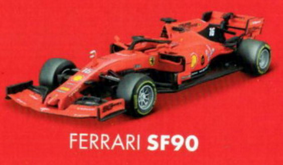 SHELL Bburago 1:43 Ferrari F1 SF90 FERRARI 458 FERRARI FXX K FERRARI ...