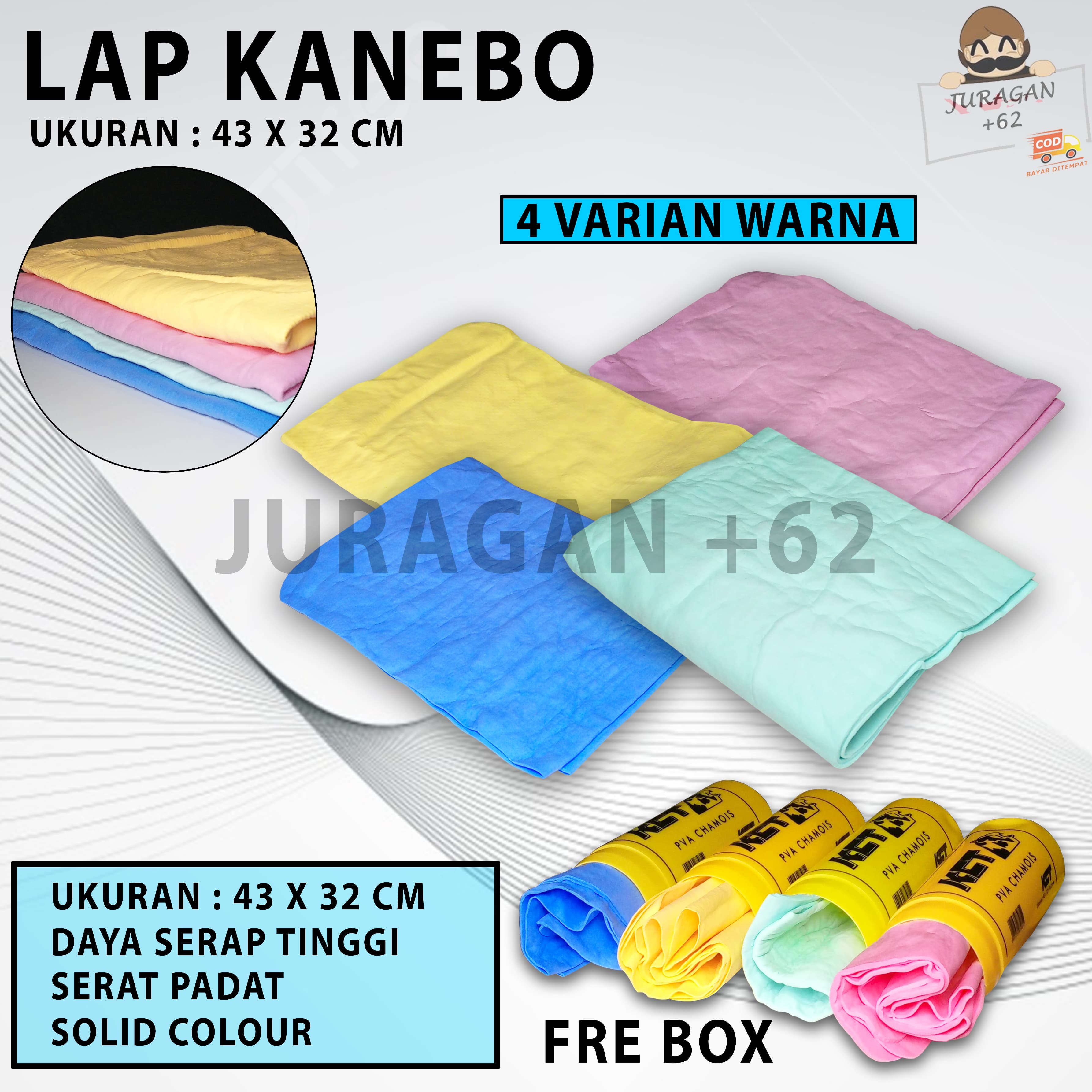 KANEBO LAP PEMBERSIH JUMBO BESAR DAYA SERAP TINGGI SERBA GUNA MOTOR ...