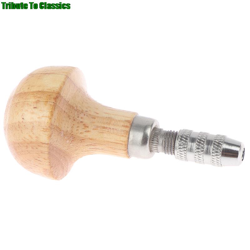 Jewelers Pin Vise Vice Wooden Handle Twisting Wire Wrapping Collet ...