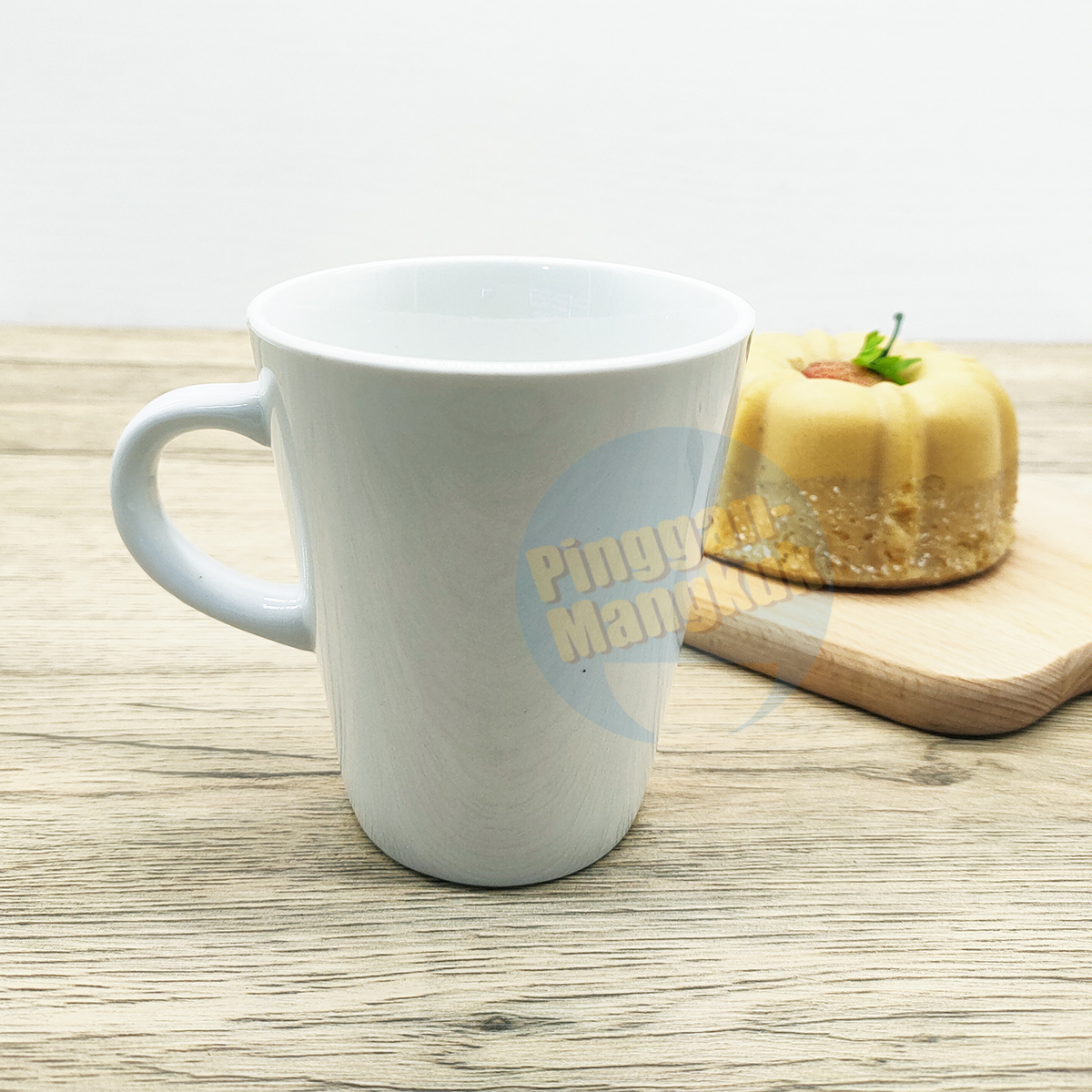 10 oz White Porcelain Mug Cawan Ceramic | Lazada