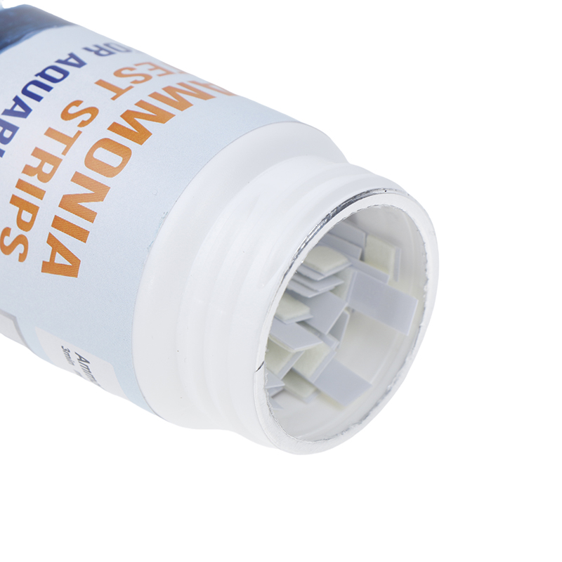 50Pcs/Bottle Ammonia Nitrogen Quick Water Quality Test Strips Aquarium ...
