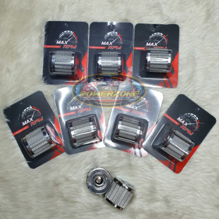 MAX RPM MOTORCYCLE STAINLESS WASHABLE OIL FILTER for RAIDER150 CARB ...