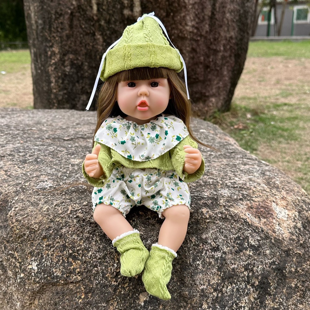 Lifelike Soft Imitation Baby Doll Girl Bjd Doll 30CM Baby Doll Toys ...
