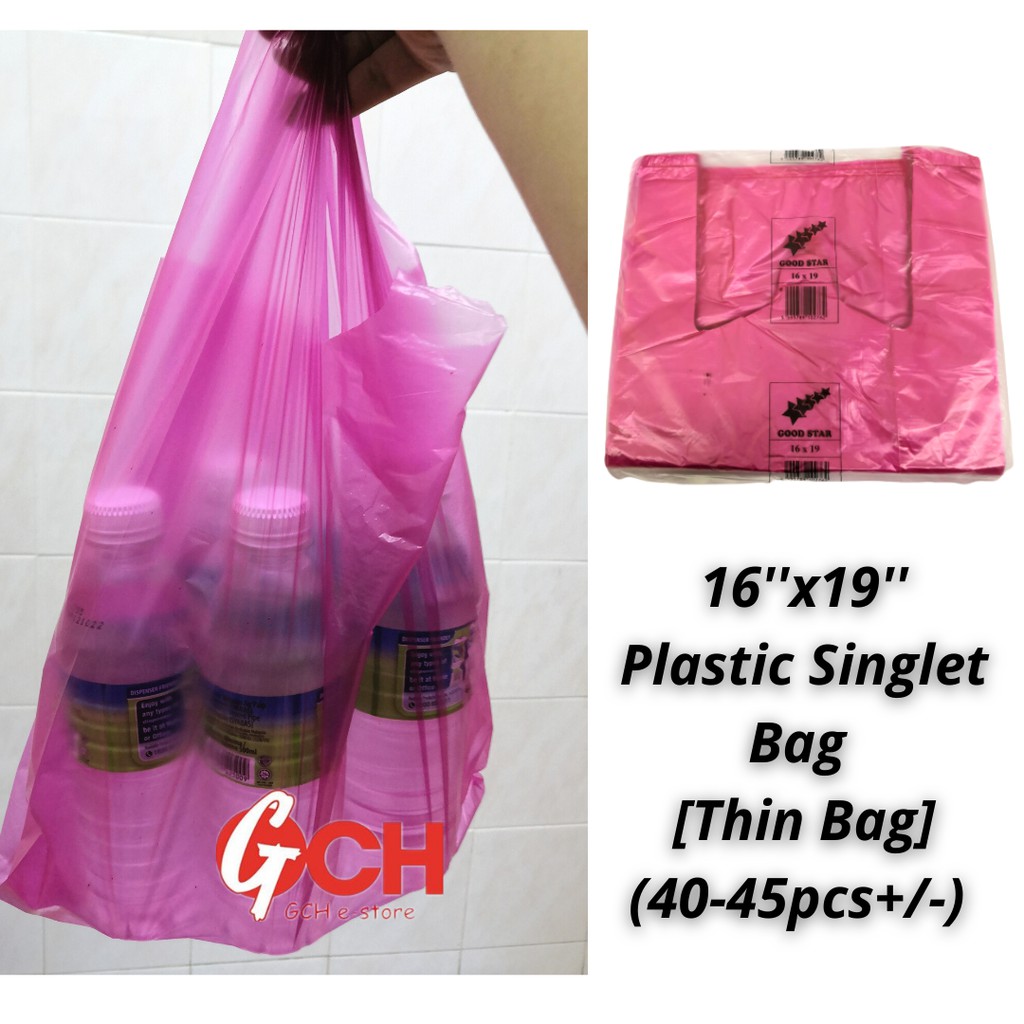 🌟Thin Plastic Singlet Bag / Plastic T-Shirt Bag / Plastic Bag ...
