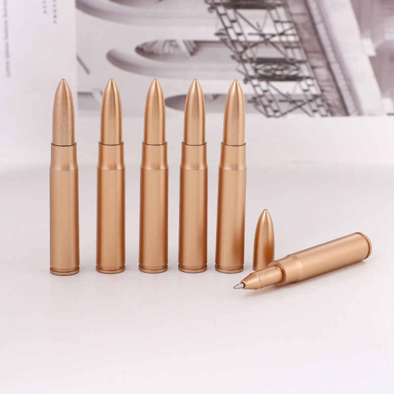 5Pcs Bullet Shape Ballpoint Pen Students School Unique Writing Ball ...