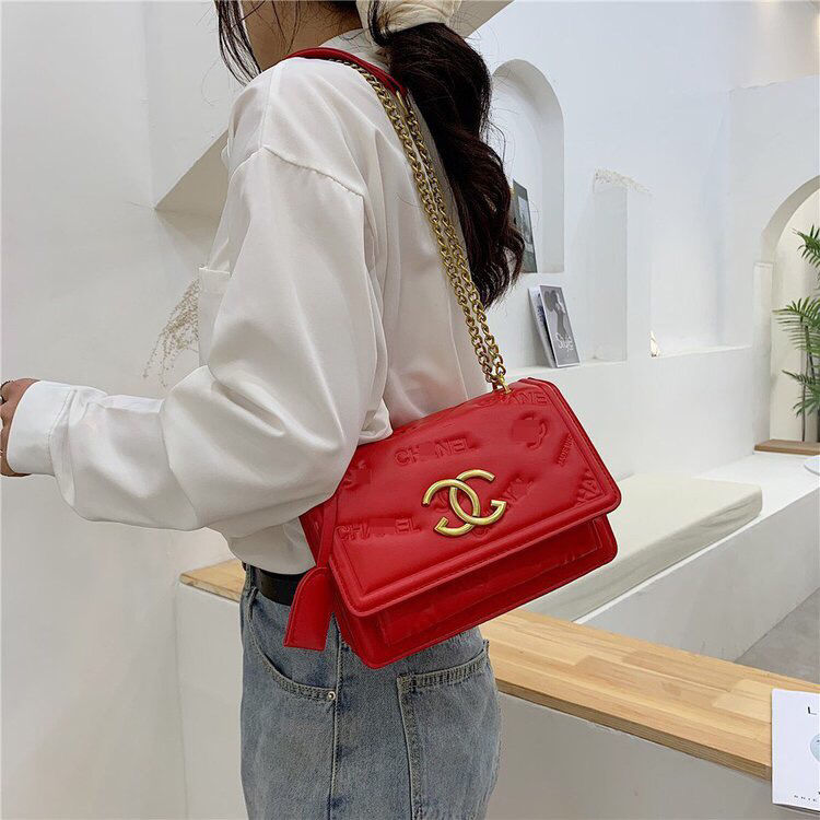Fashion Female Shoulder Bag 2021 New Chain Diagonal Small Square Bag ...