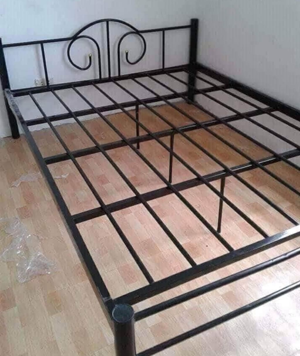 Single bed frame (double size) 48x75 | Lazada PH