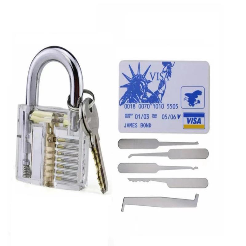 【Unbeatable Prices】 Mini Lockpick Broken Practice Tools Steel Tool for ...