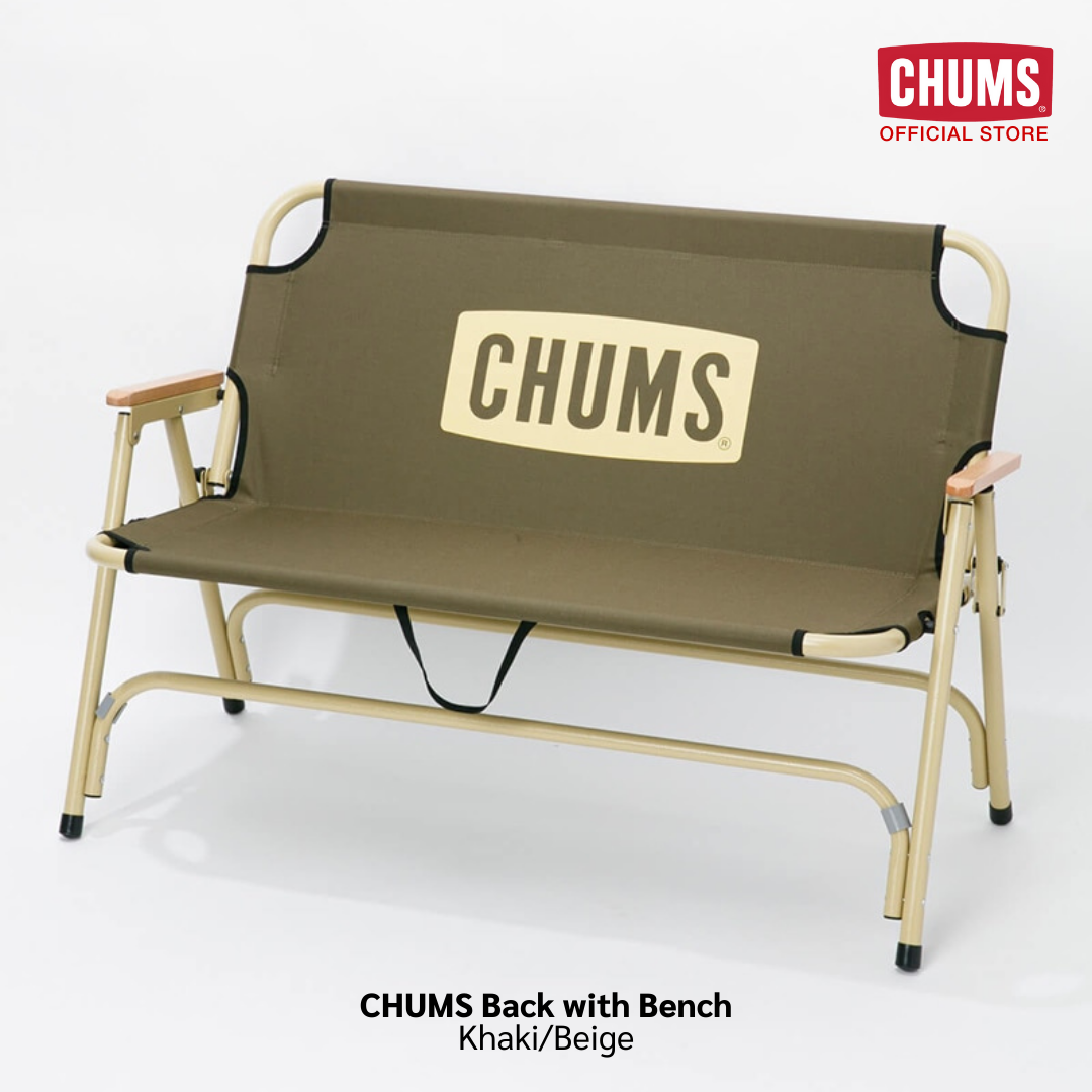 CHUMS Back with Bench / เก้าอี้แคมป์ปิ้ง เก้าอี้สนาม เก้าอี้พับ เก้าอี้ ...