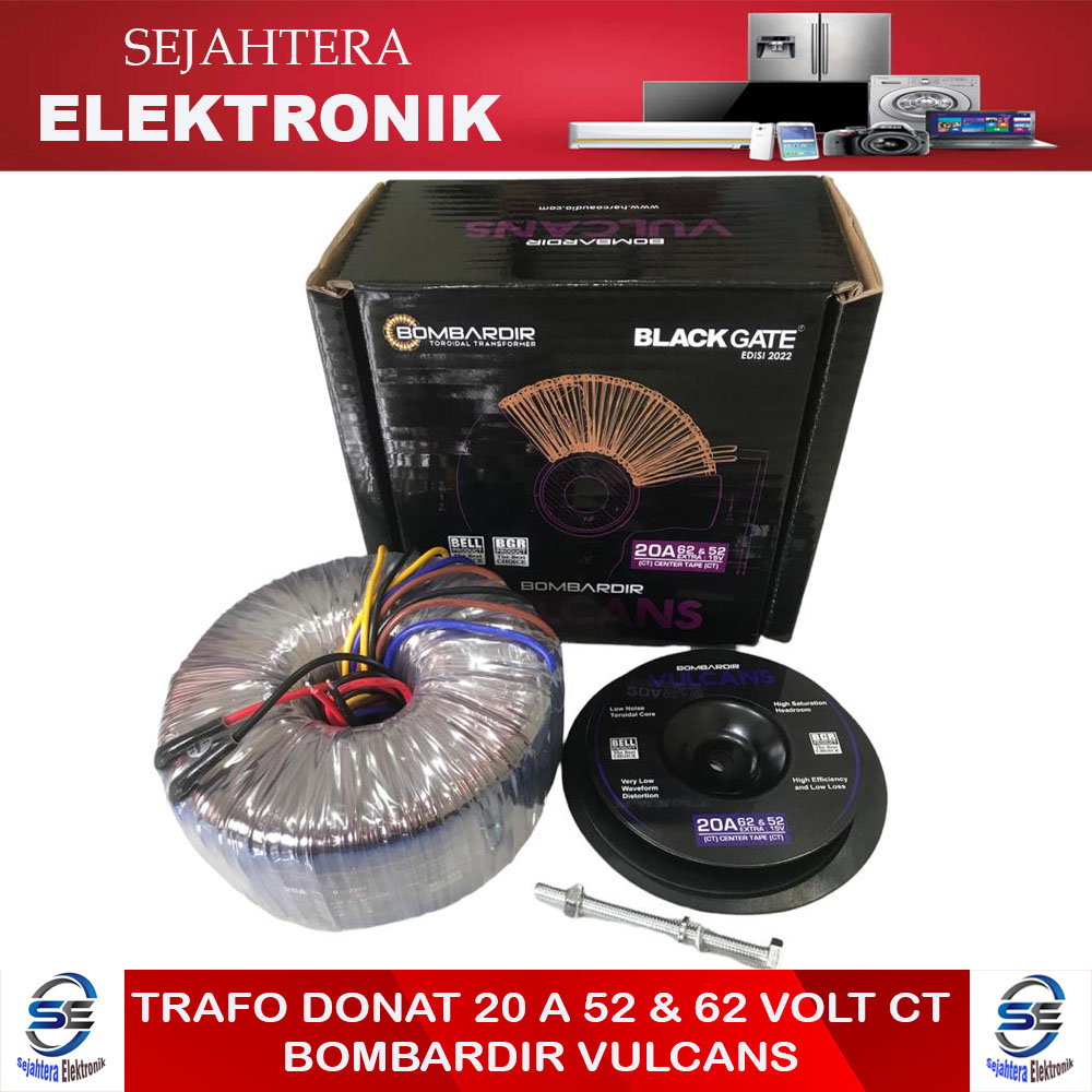 TRAFO DONAT BOMBARDIR 20A CT 62 VOLT VULCANS-SEJAHTERA ELEKTRONIK | Lazada Indonesia