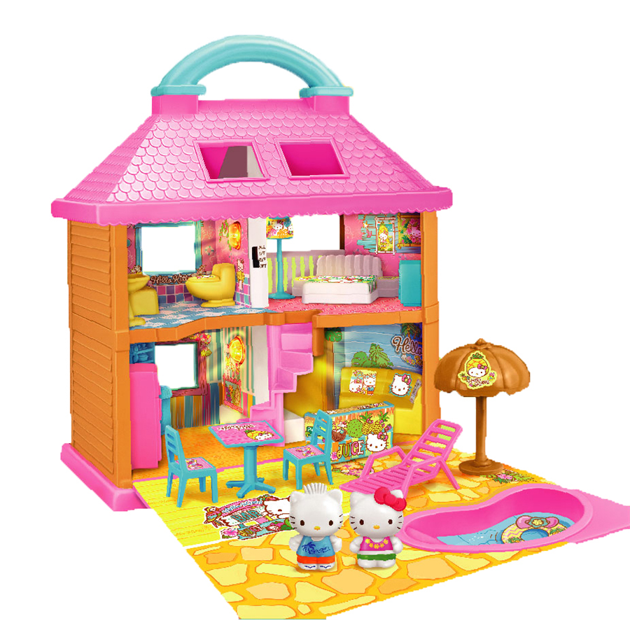 Hello Kitty Seaside Resort รีสอรท์ ติดทะเลของเฮลโล คิตตี้ ของเล่นเด็ก ...