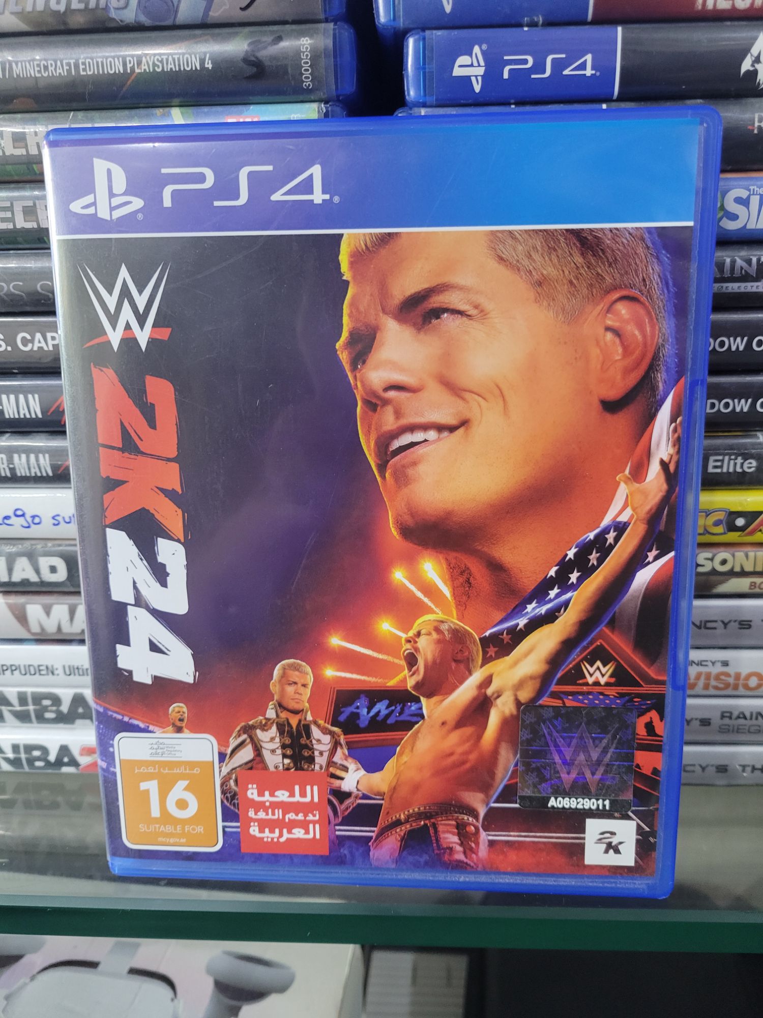 Playstation 4 Game w2k24 , PS4 DVD Wwe 2k24 , wrestling 2k24 | Daraz.pk