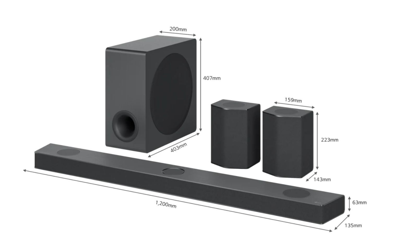 LG Echo Wall 9.1.5 Channel [Consultation Surprise] Dolby Panoramic ...