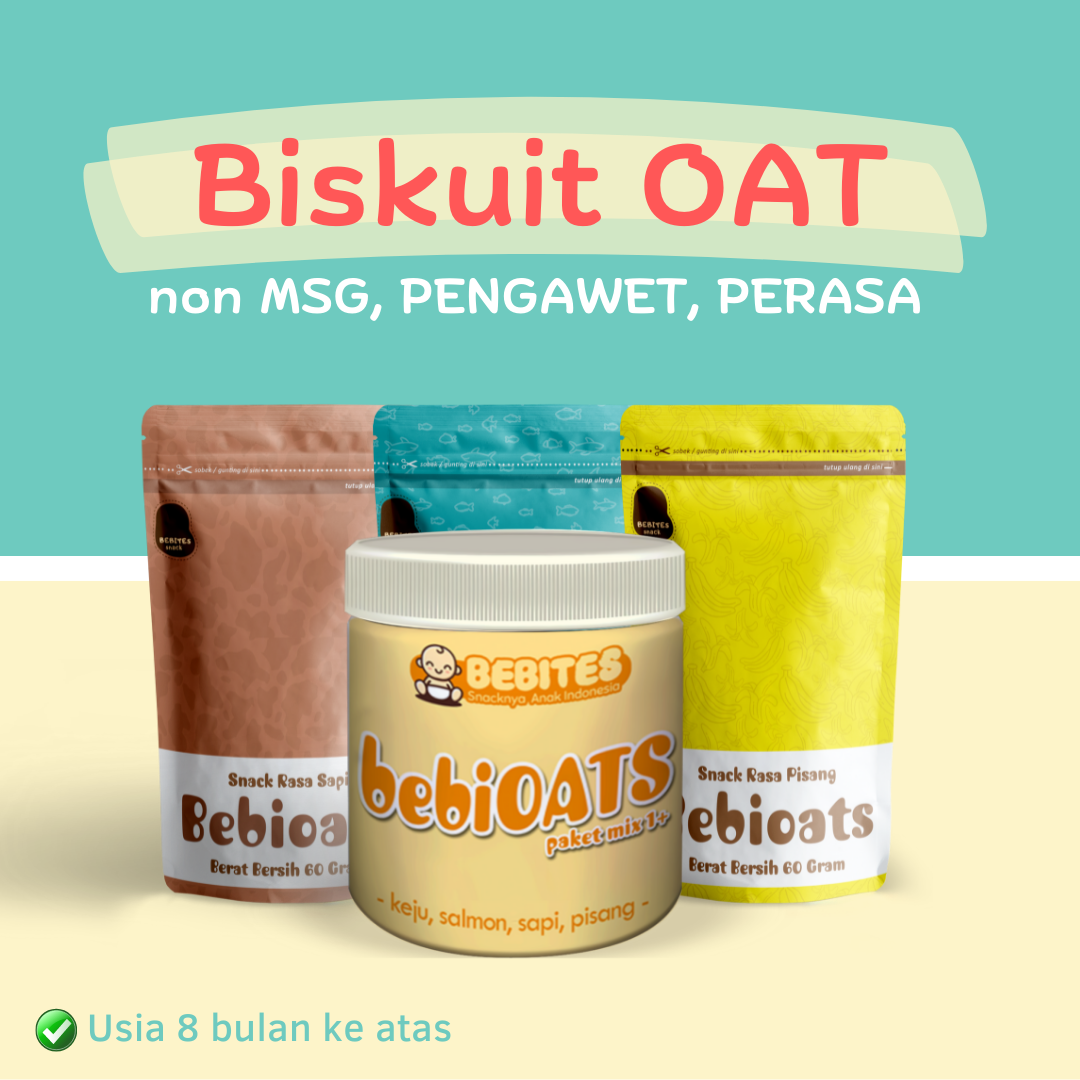 [H8] Bebioats Pisang Jar 150gr - Biskuit Snack Cemilan Camilan Makanan ...