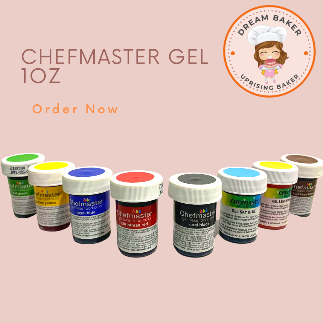 Chefmaster Gel Color 1oz Expiration 2024-2025 | Lazada PH