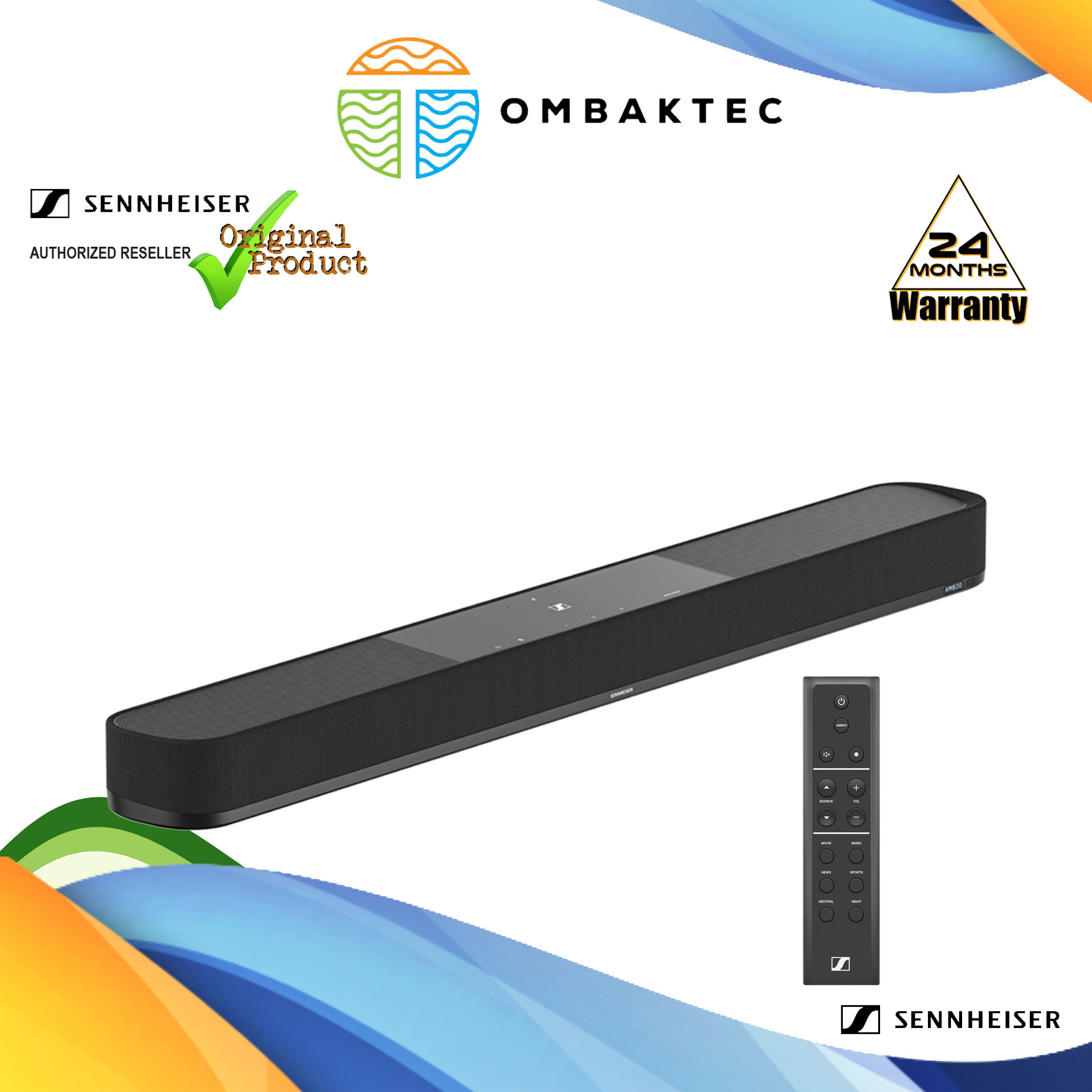 Sennheiser AMBEO Soundbar MAX - SB01 | Lazada