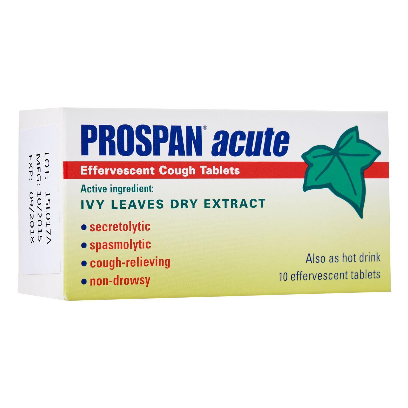 Prospan Acute Effervescent Cough Tablets - By Medic Drugstore | Lazada ...