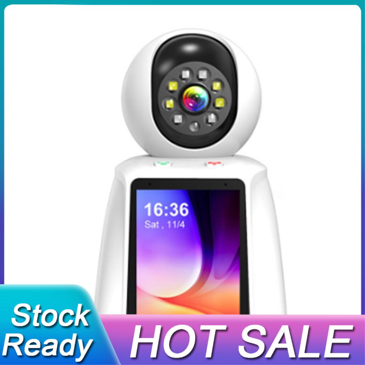 Two-Way with 2.8 Inch Display Screen WiFi Security Device Indoor Auto ...