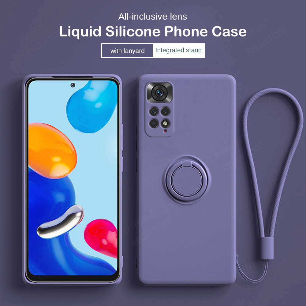สำหรับ Redmi Note11 Liquid Liquid ซิลิโคนสำหรับ Xiaomi Redmi หมายเหตุ11 ...